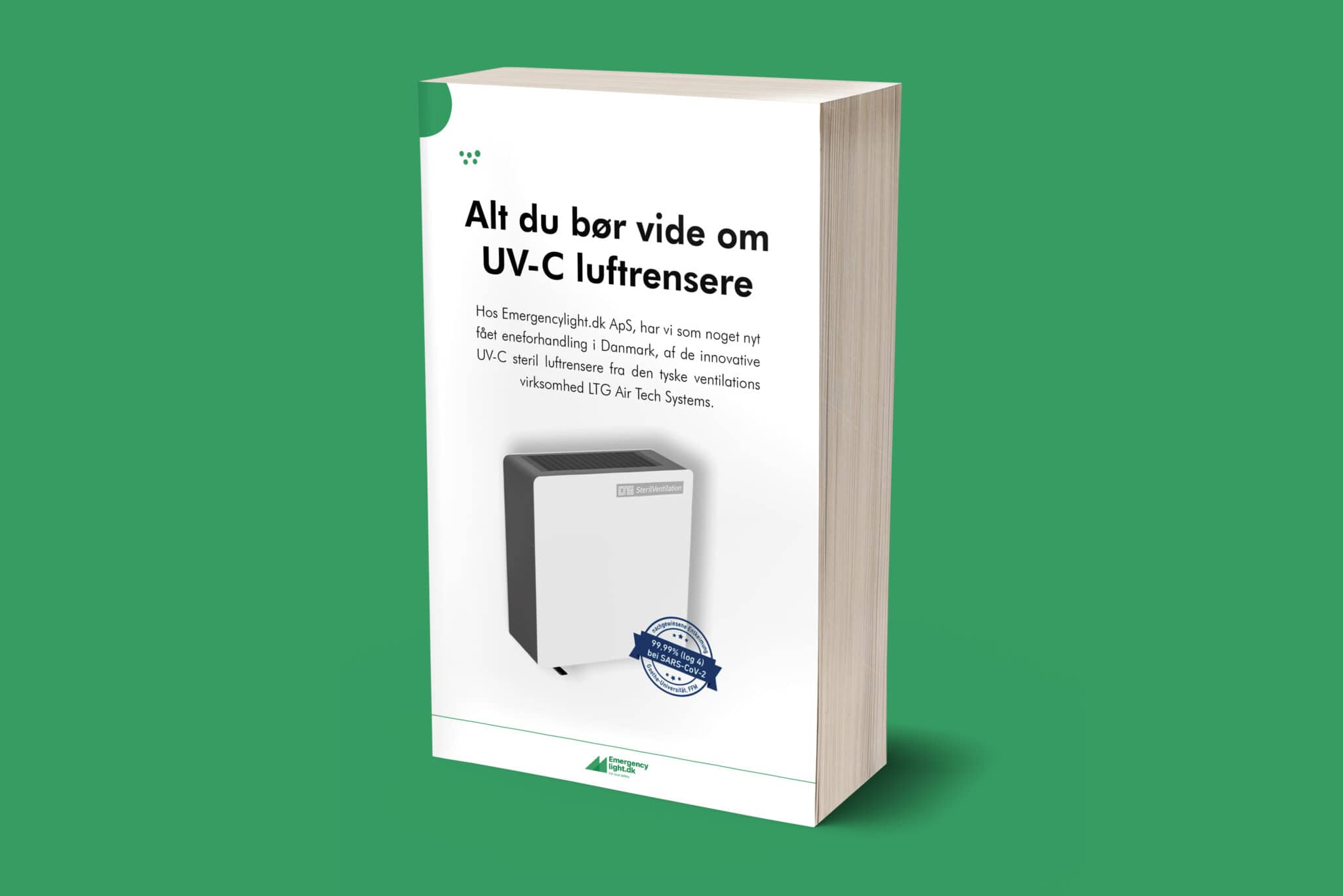 UVC Ventilator V2 kontaktformular - Emergencylight